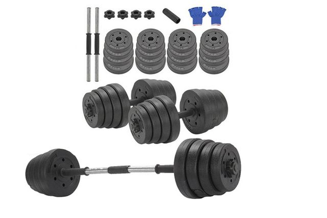 Adjustable Dumbbells Weights Set - Wowcher