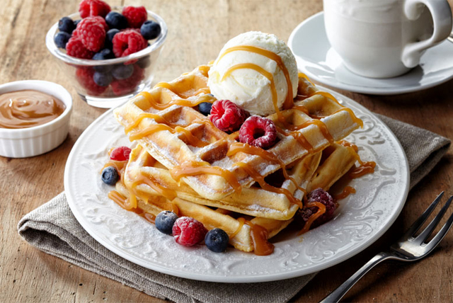 Hot Belgian Waffles & Gelato for 2 - 5 Locations! | London