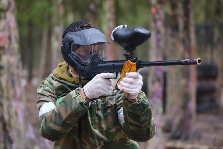Â£7 For A Paintballing Day For 5 People Including 100 Paintballs & A ...