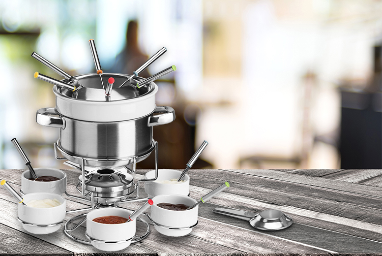 Â£24.99 For A 20-piece Chocolate Fondue Kit From Wowcher Direct | Zape