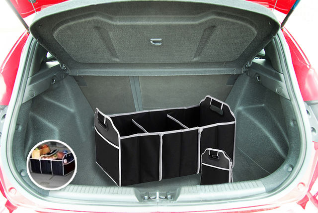 Foldable Car Boot Storage Organiser | Shop | Wowcher