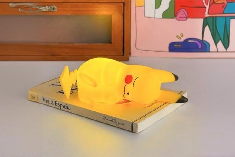 Pokemon Pikachu Inspired Night Desk Light - 4 Options! | Wowcher