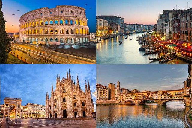 8-Night Venice, Rome, Florence & Milan Holiday City Break Voucher ...