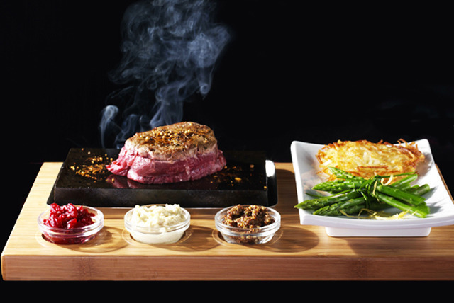 3-Course Hot Stone Steak Dining for 2 | London | Wowcher